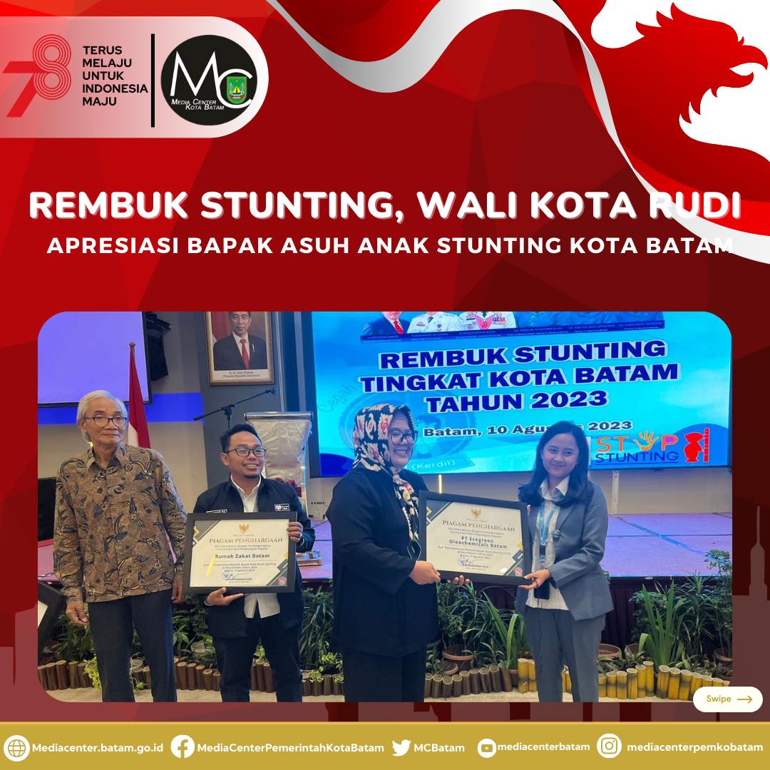 REMBUK STUNTING TINGKAT KOTA BATAM TAHUN 2023