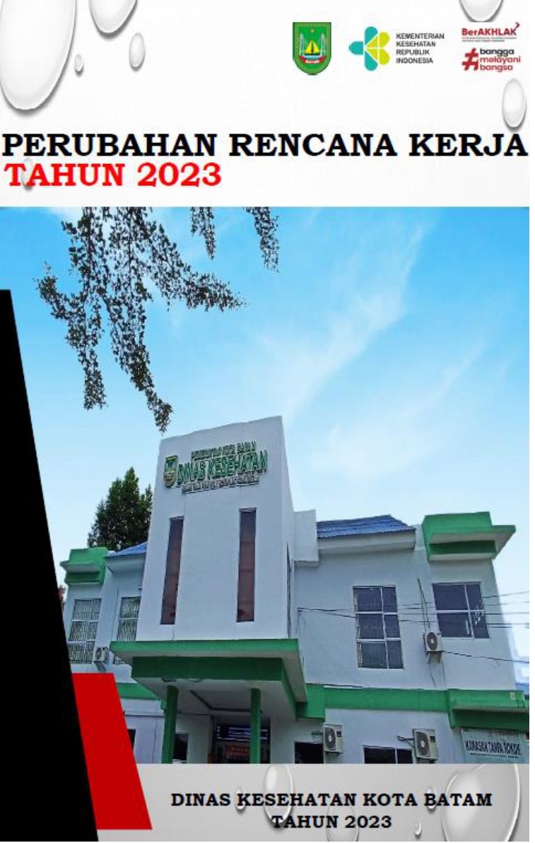 RENJA DINAS KESEHATAN 2023 PERUBAHAN