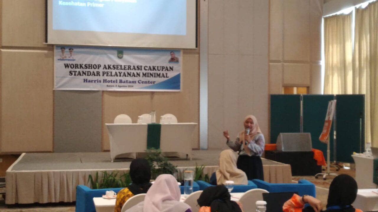 Workshop Akselerasi Cakupan SPM Puskesmas Se-Kota Batam